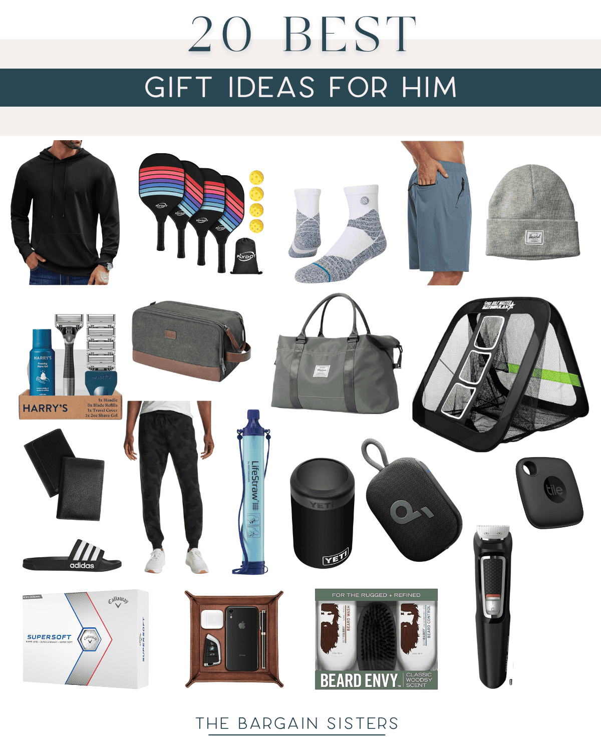 20 Best Gift Ideas For Him (Under $25) - The Bargain Sisters