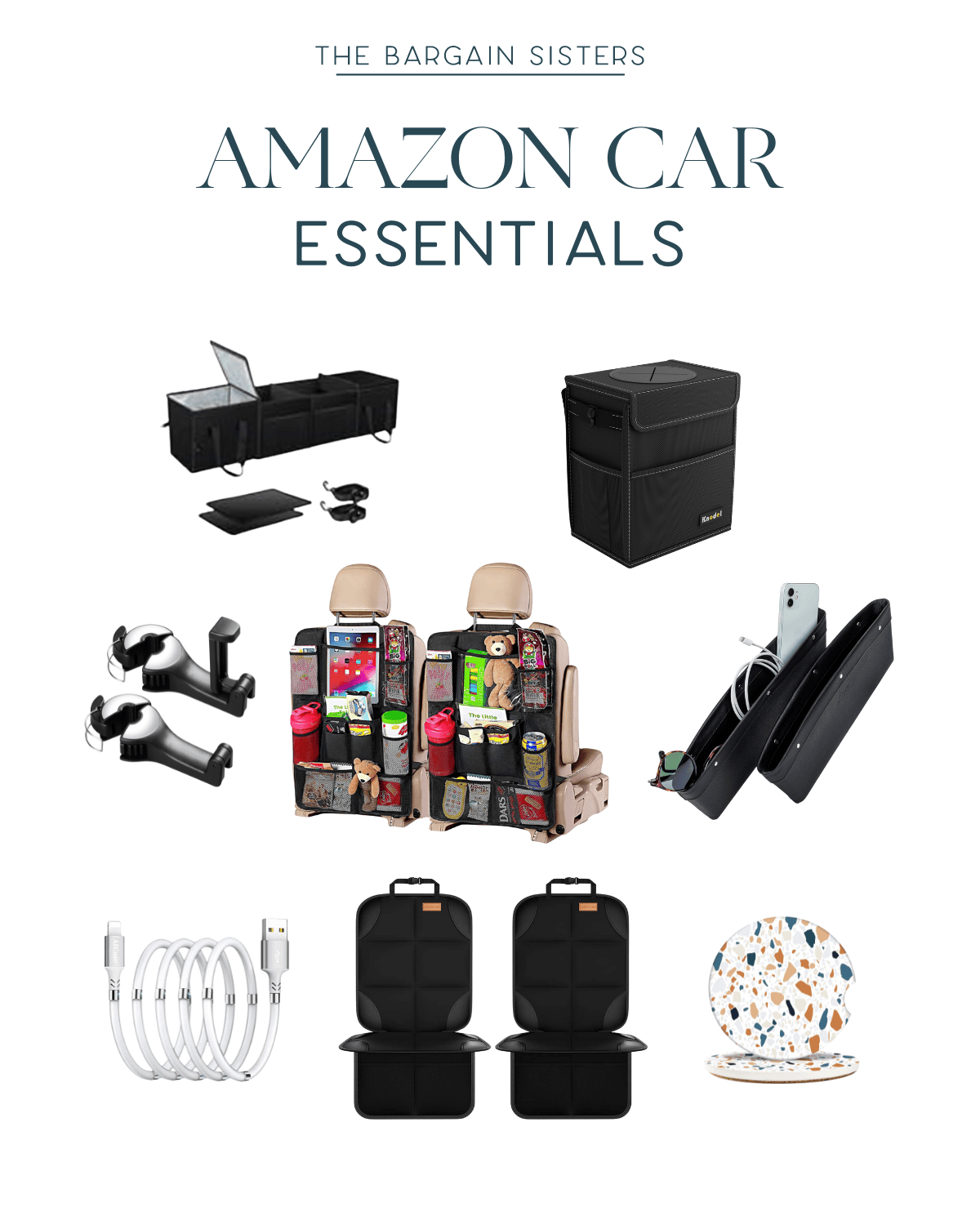Our Favorite Car Essentials for Mom List - The Bargain Sisters®