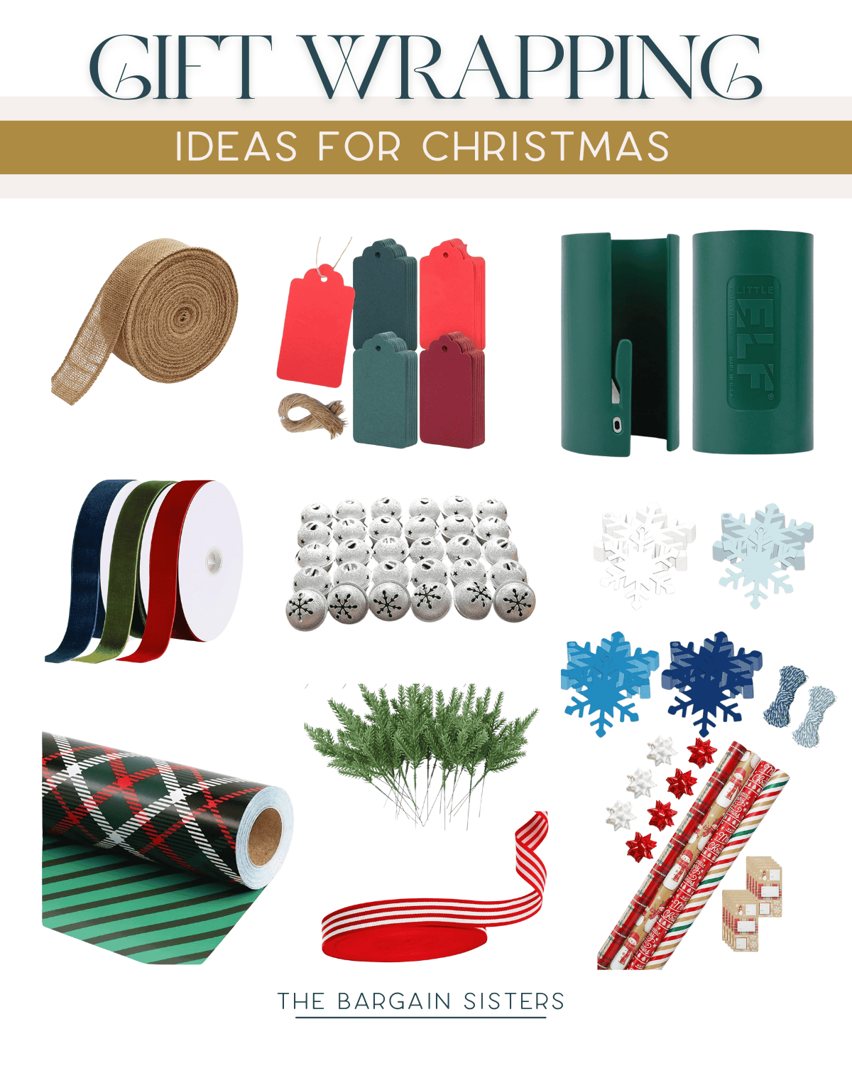 Stunning Christmas Gift Wrapping Ideas on Amazon - The Bargain Sisters®