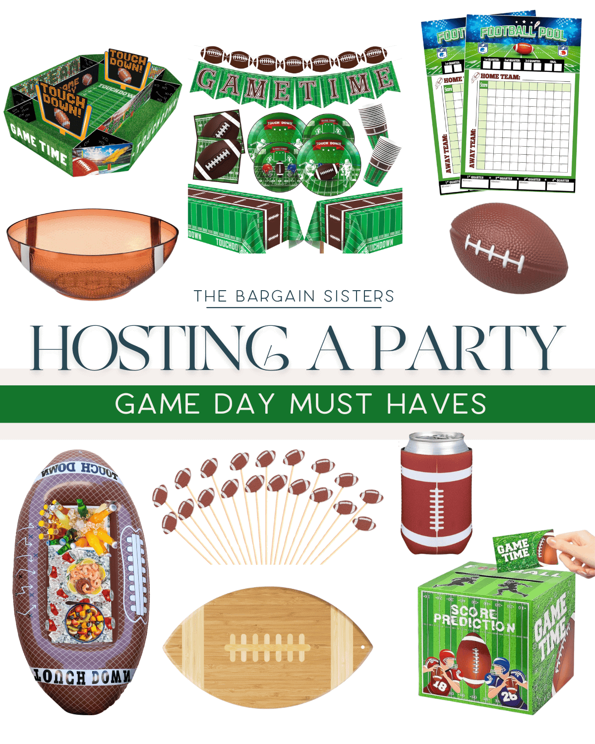 Our Favorite Game Day Must-Haves for Hosting a Party - The Bargain Sisters®
