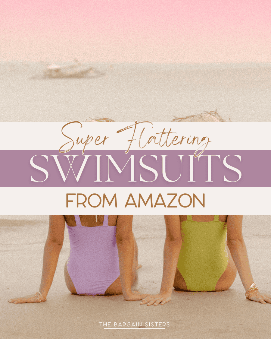 Our Favorite, Super Flattering Swimsuits on Amazon - The Bargain Sisters®