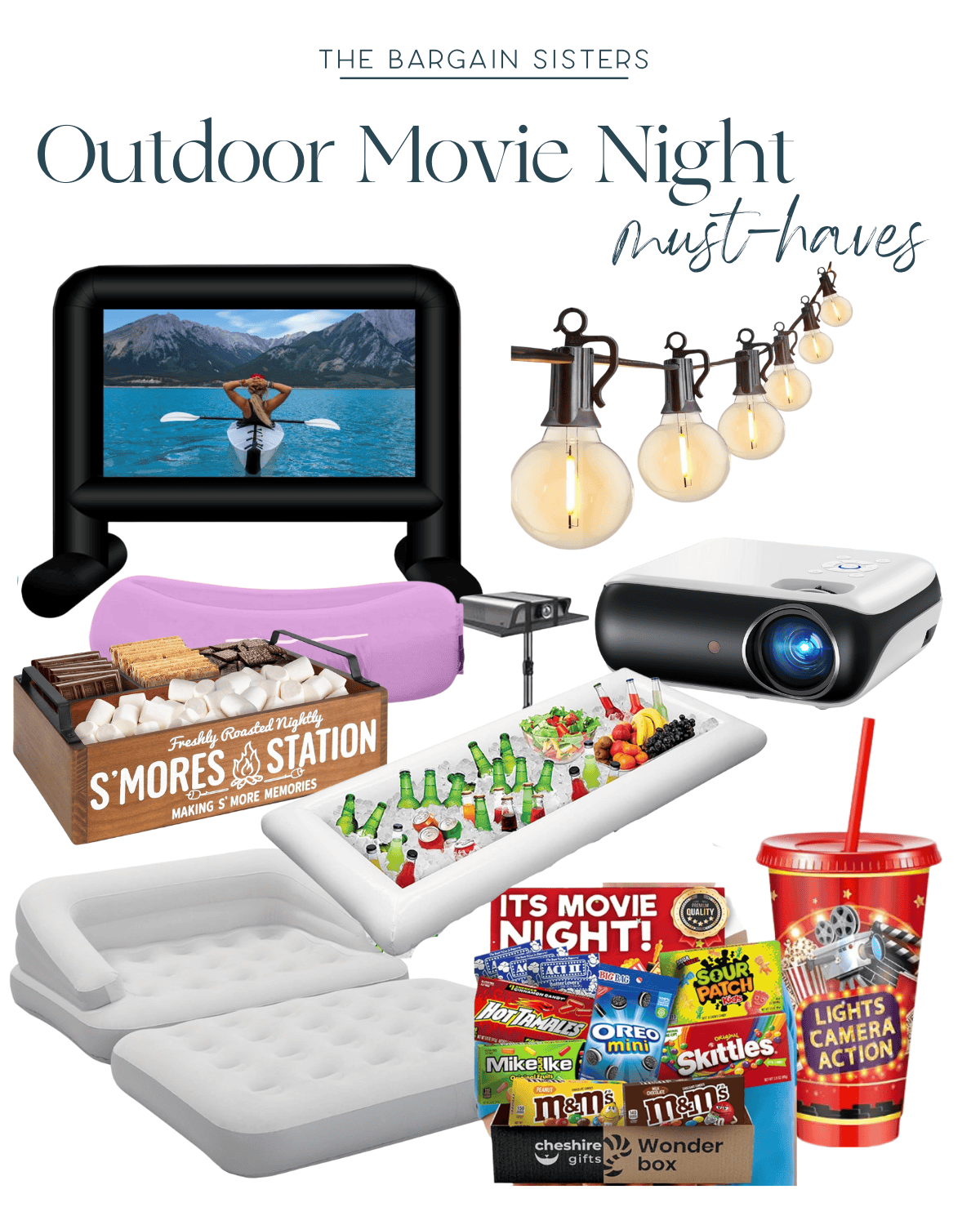 Best Outdoor Movie Night Essentials You’ll Love - The Bargain Sisters®
