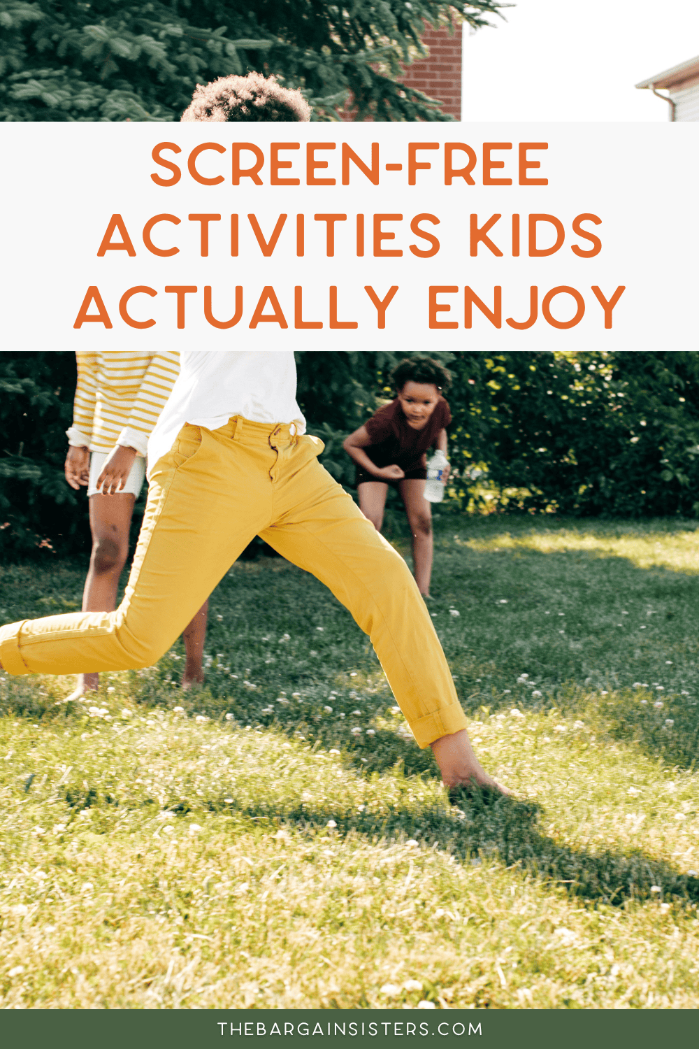 Keep Kids Busy with These Screen-Free Activities - The Bargain Sisters®