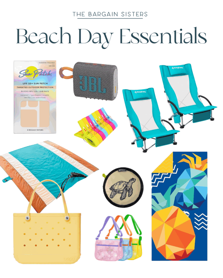 Stay Ready With These Beach Day Essentials - The Bargain Sisters®