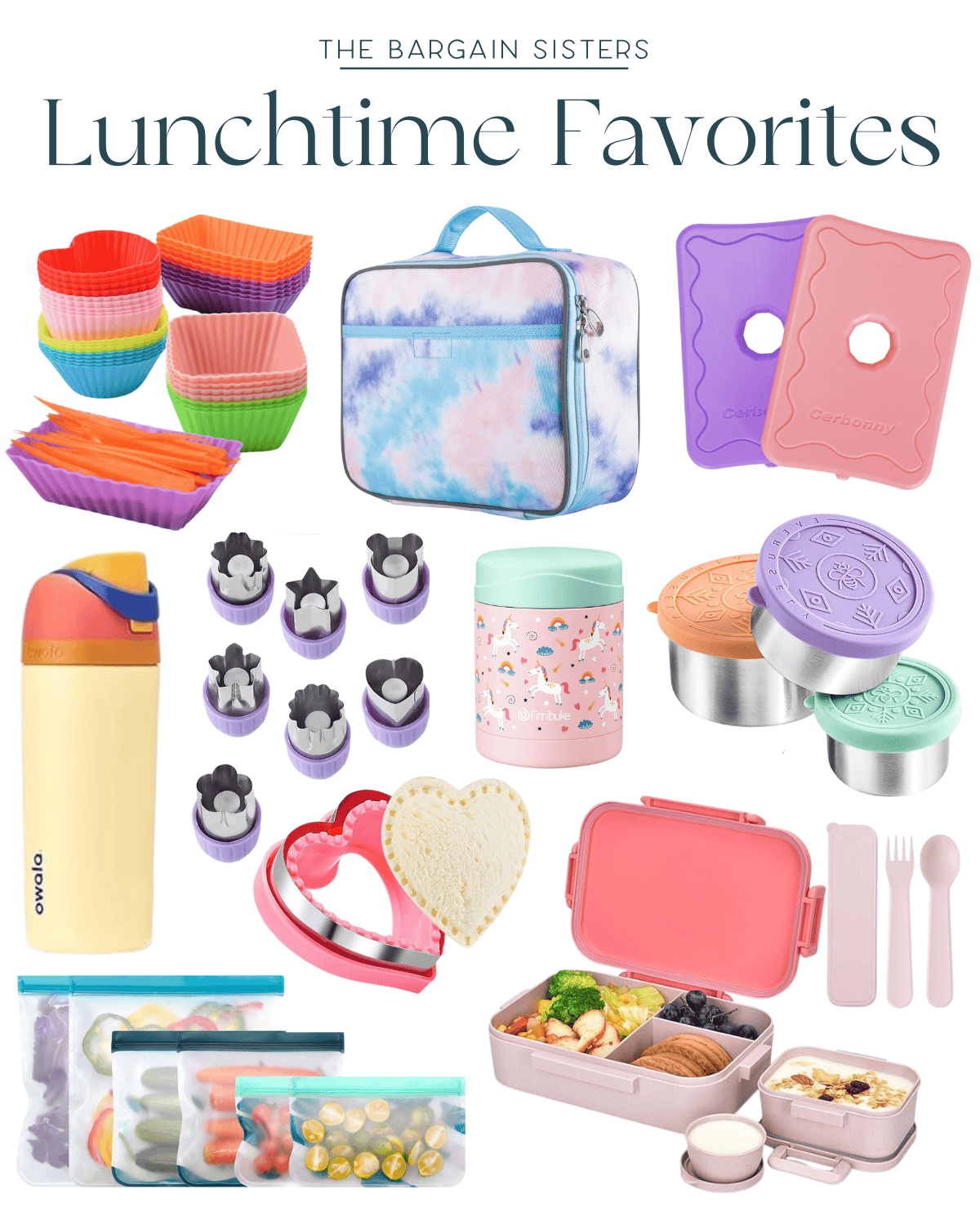 Cute and Practical Lunch Time Favorites for School - The Bargain Sisters®