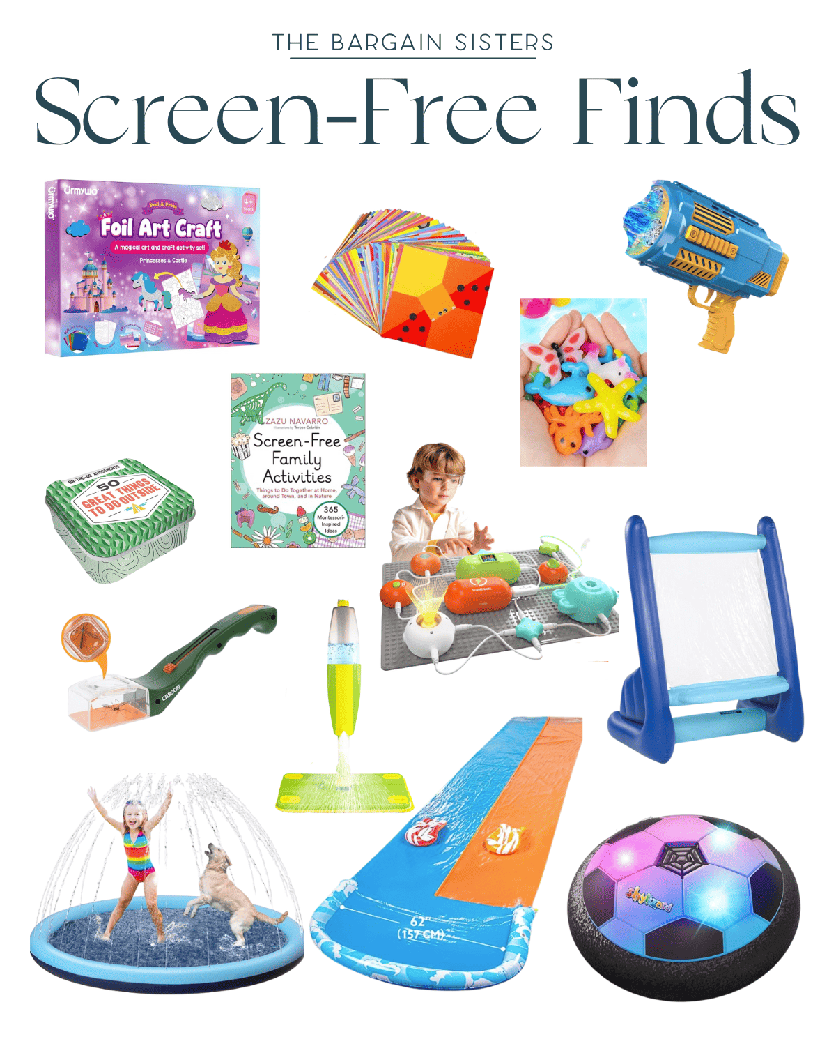 Keep Kids Busy with These Screen-Free Activities - The Bargain Sisters®