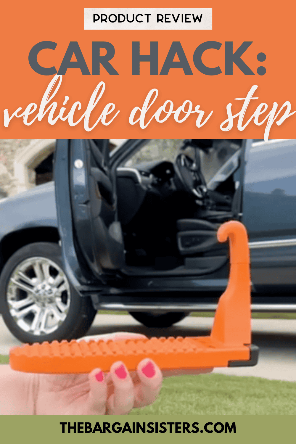 Why This Vehicle Door Step Is a Road Trip Essential - The Bargain Sisters®