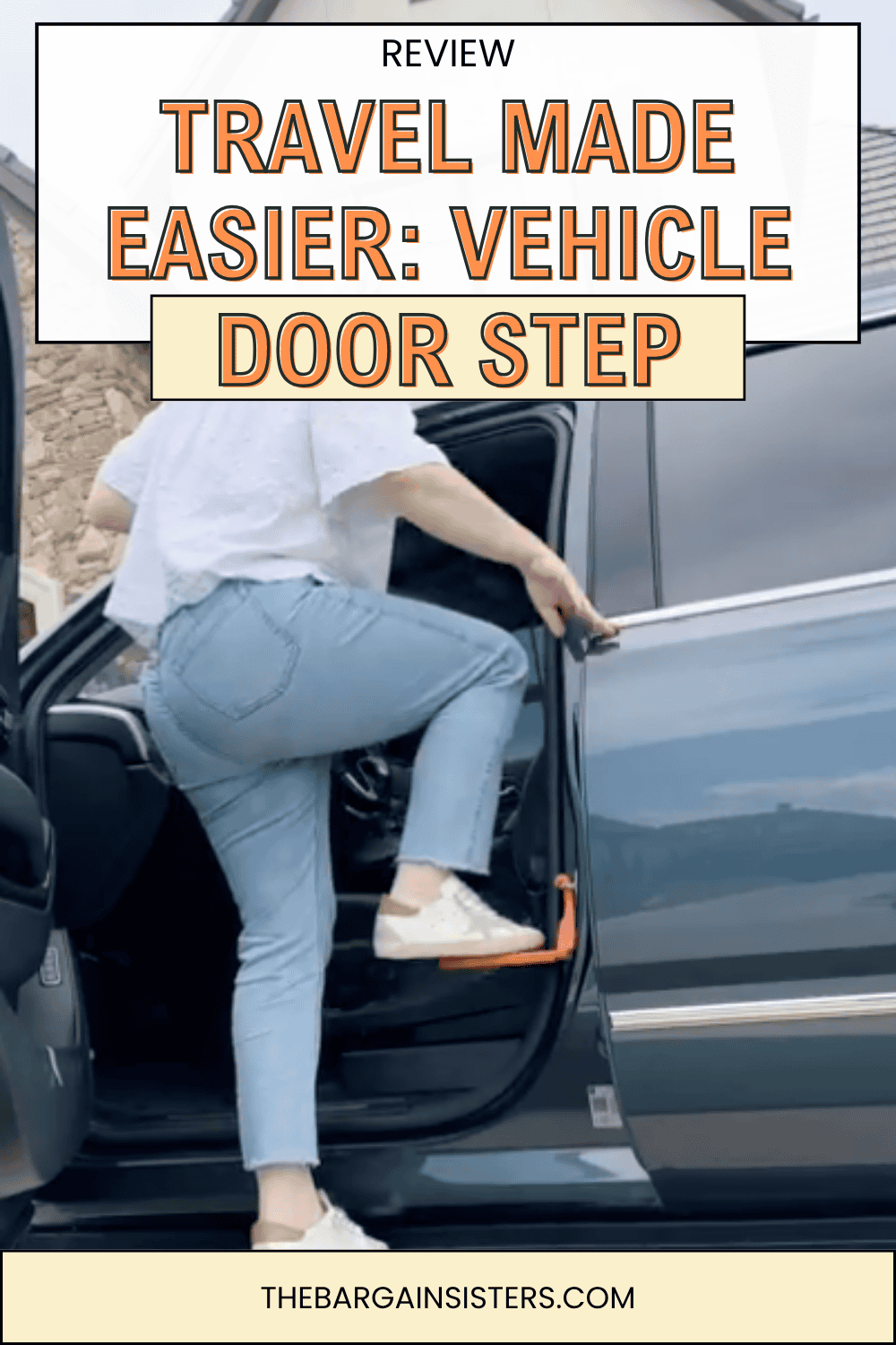 Why This Vehicle Door Step Is a Road Trip Essential - The Bargain Sisters®