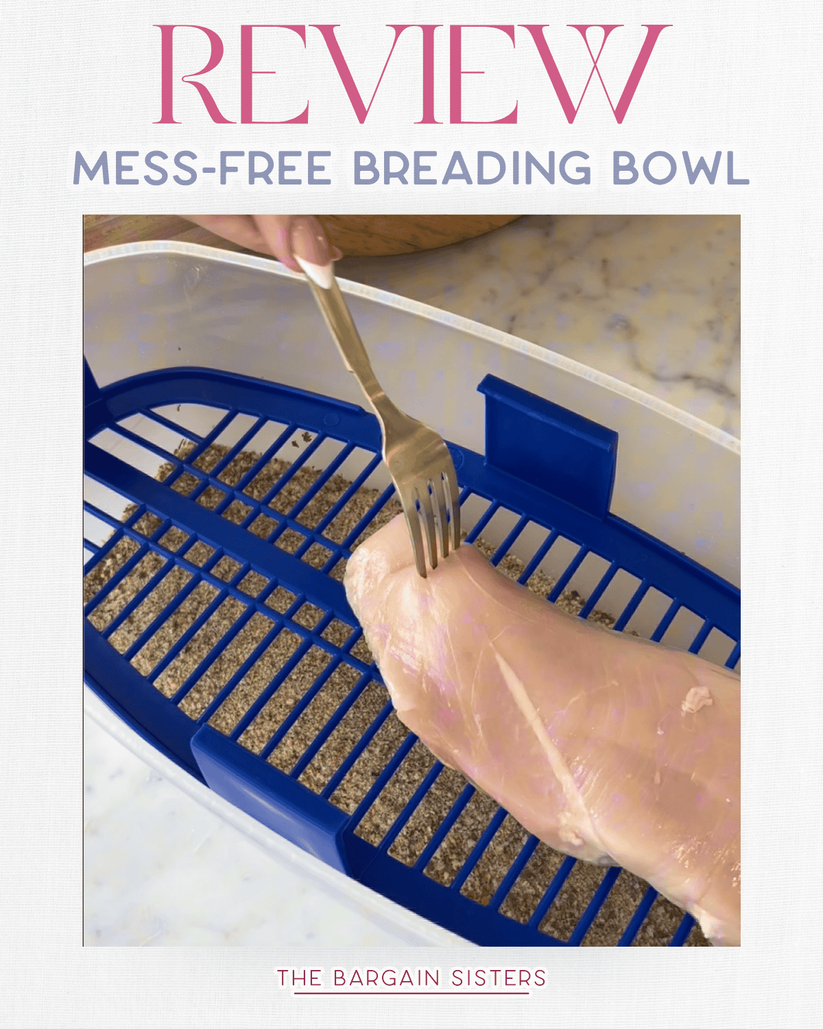 The Breading Station That Keeps Your Kitchen Clean - The Bargain Sisters®