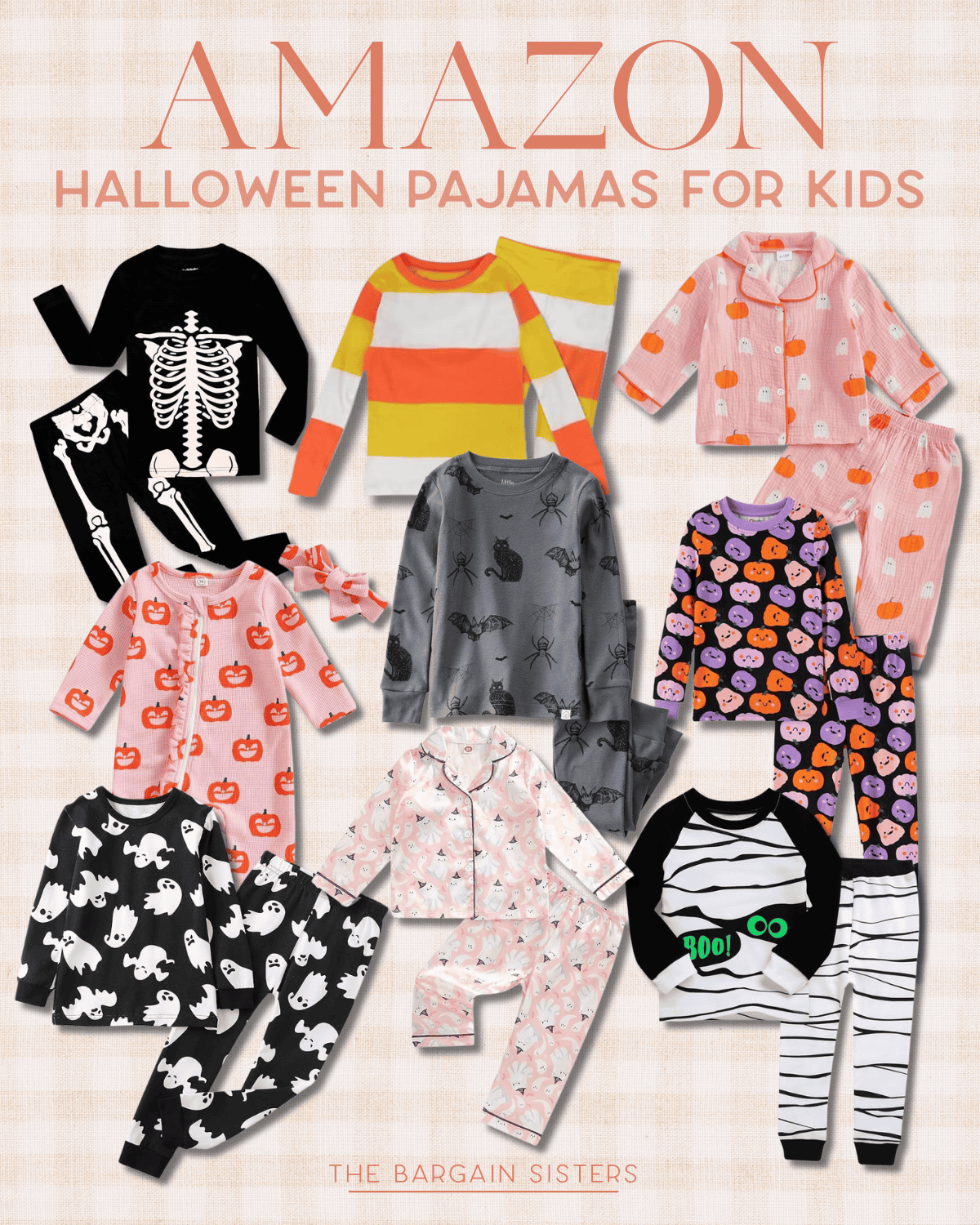 Cozy Halloween Pajamas for the Kids - The Bargain Sisters®