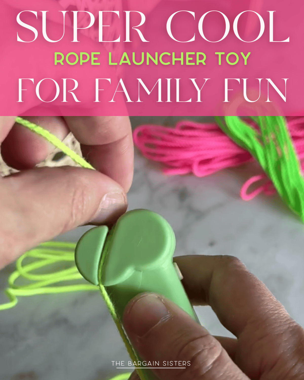 Super Cool Rope Launcher Toy That's Fun for the Family - The Bargain ...