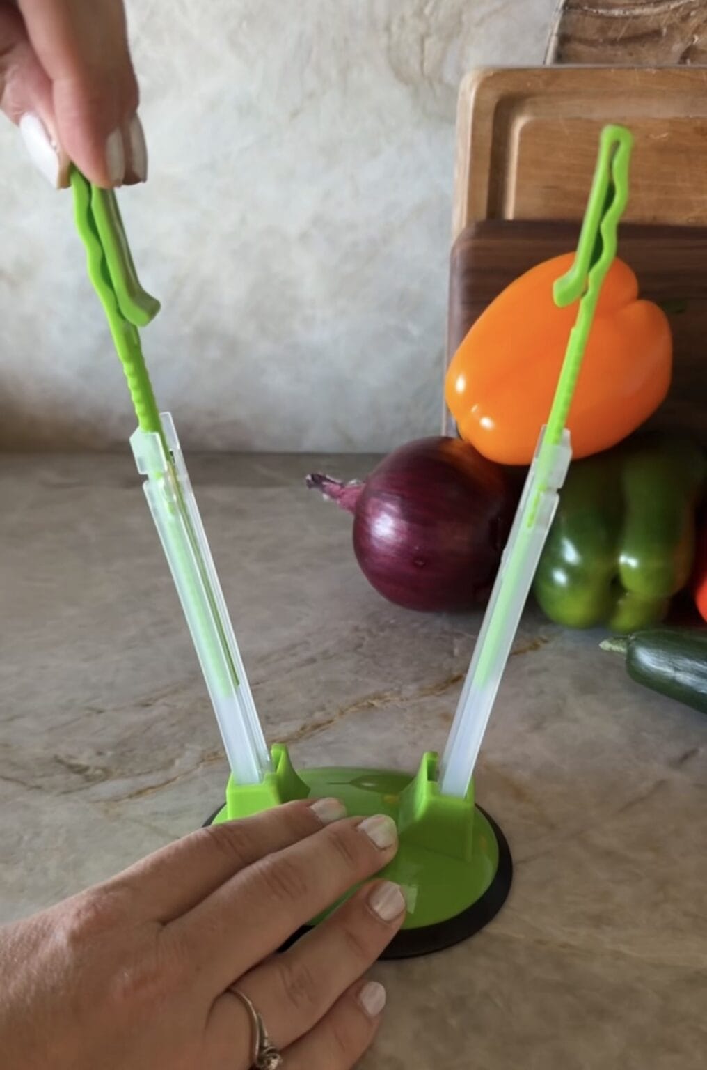 These Bag Holders Make Prep Day So Simple - The Bargain Sisters®