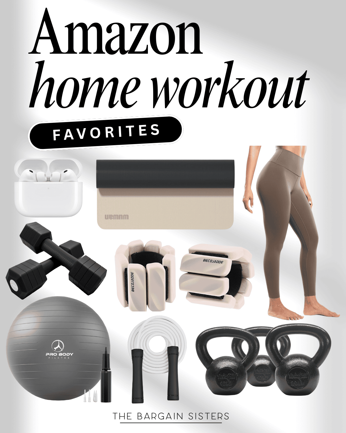 Favorite At Home Workout Tools You Will Love - The Bargain Sisters®