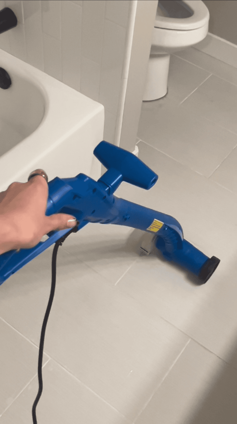 A Grout Cleaner That Saves Your Back - The Bargain Sisters®